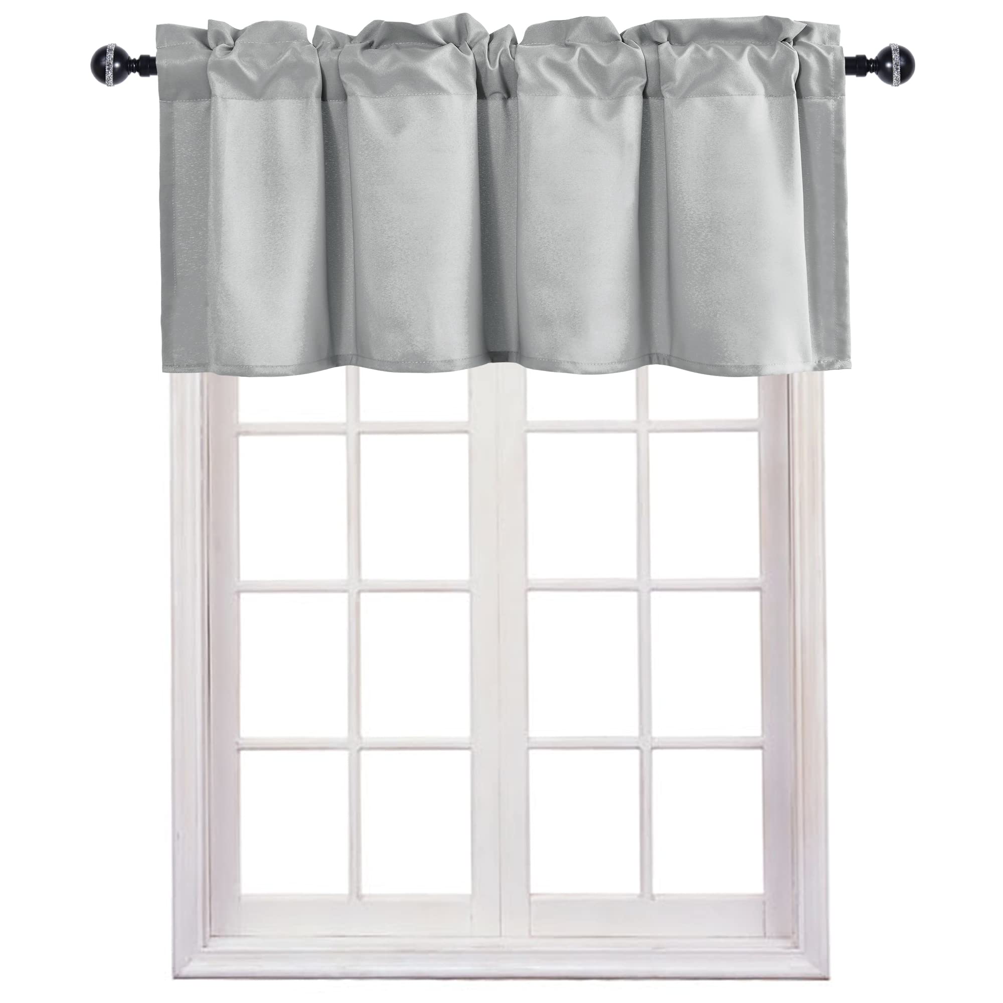 Amazon.com: JIUZHEN Valance Curtains for Kitchen Window Valances for ...