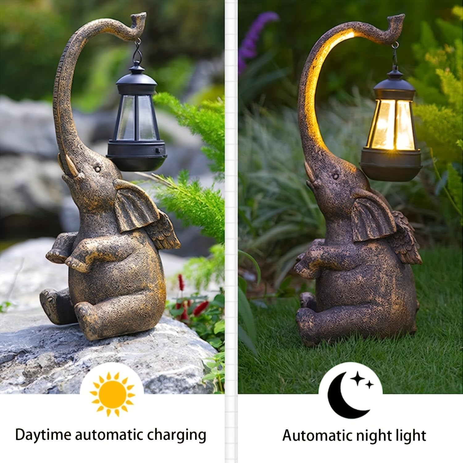 Solar Garden Figurines