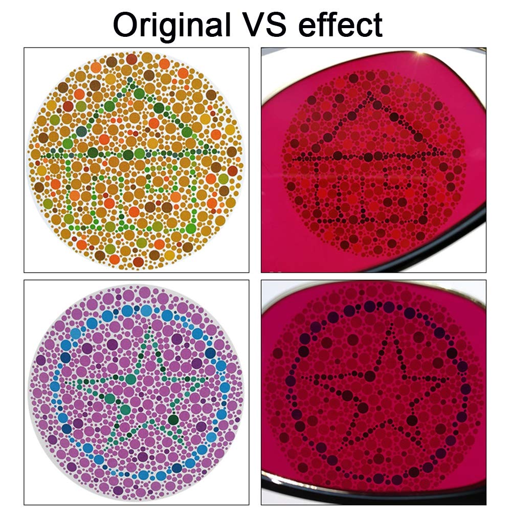 Red Green Color Blind Comparison