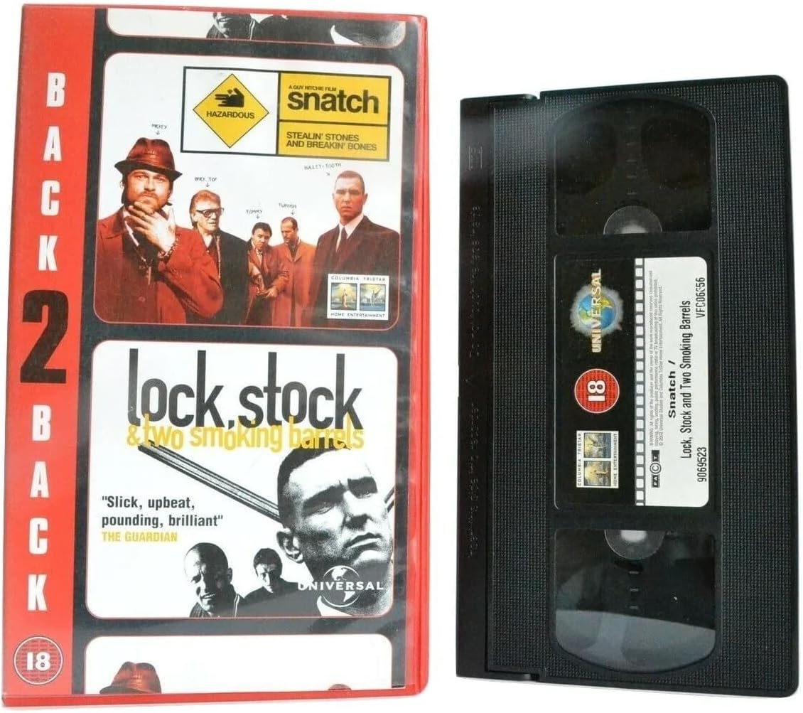 Lock, Stock And Two Smoking Barrels/Snatch [VHS] : Benicio Del Toro ...