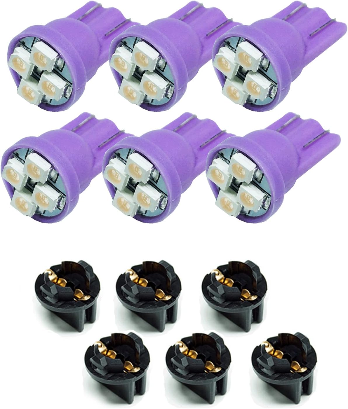 Amazon.com: PA LED 6PCS T10 168 194 Led instrument PA LEDnel Dash Light ...