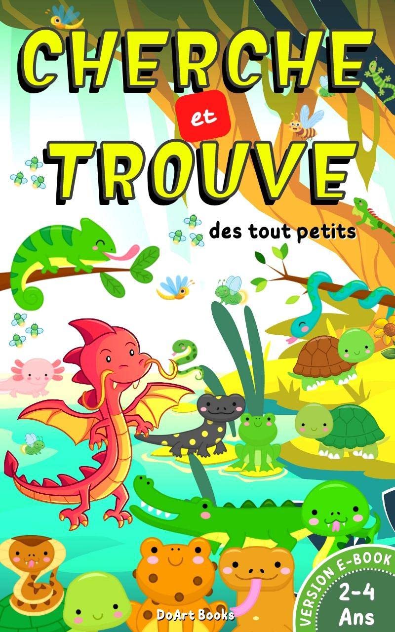 Cherche et Trouve des Tout Petits : Livre pour Enfants de 2, 3 et 4 ans ...