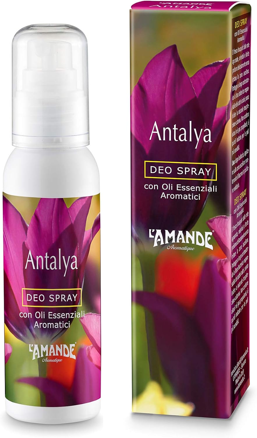 L'AMANDE - Deodorante Donna Spray senza Alcool e Sali di Alluminio ...