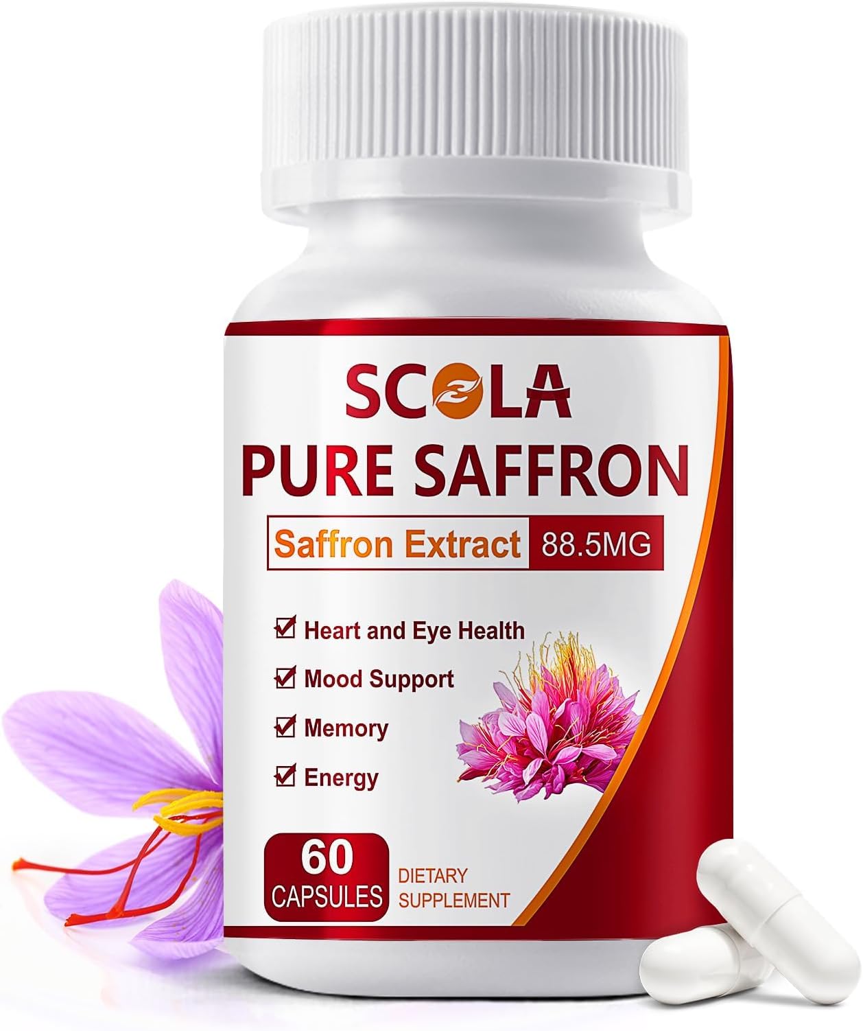 Amazon.com: Nutricost Saffron Extract 88.5mg, 240 Capsules - Veggie ...