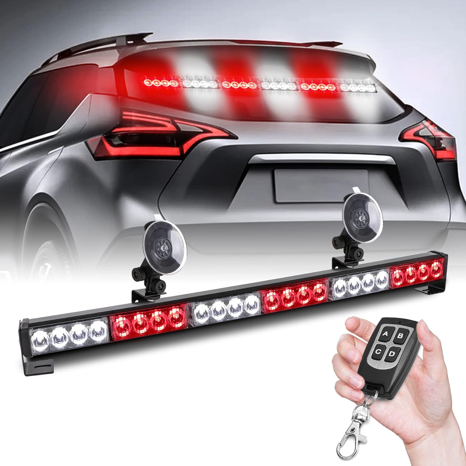 Amazon.com: TeddyTT Emergency Strobe Firefighter Lights Bar Directional ...