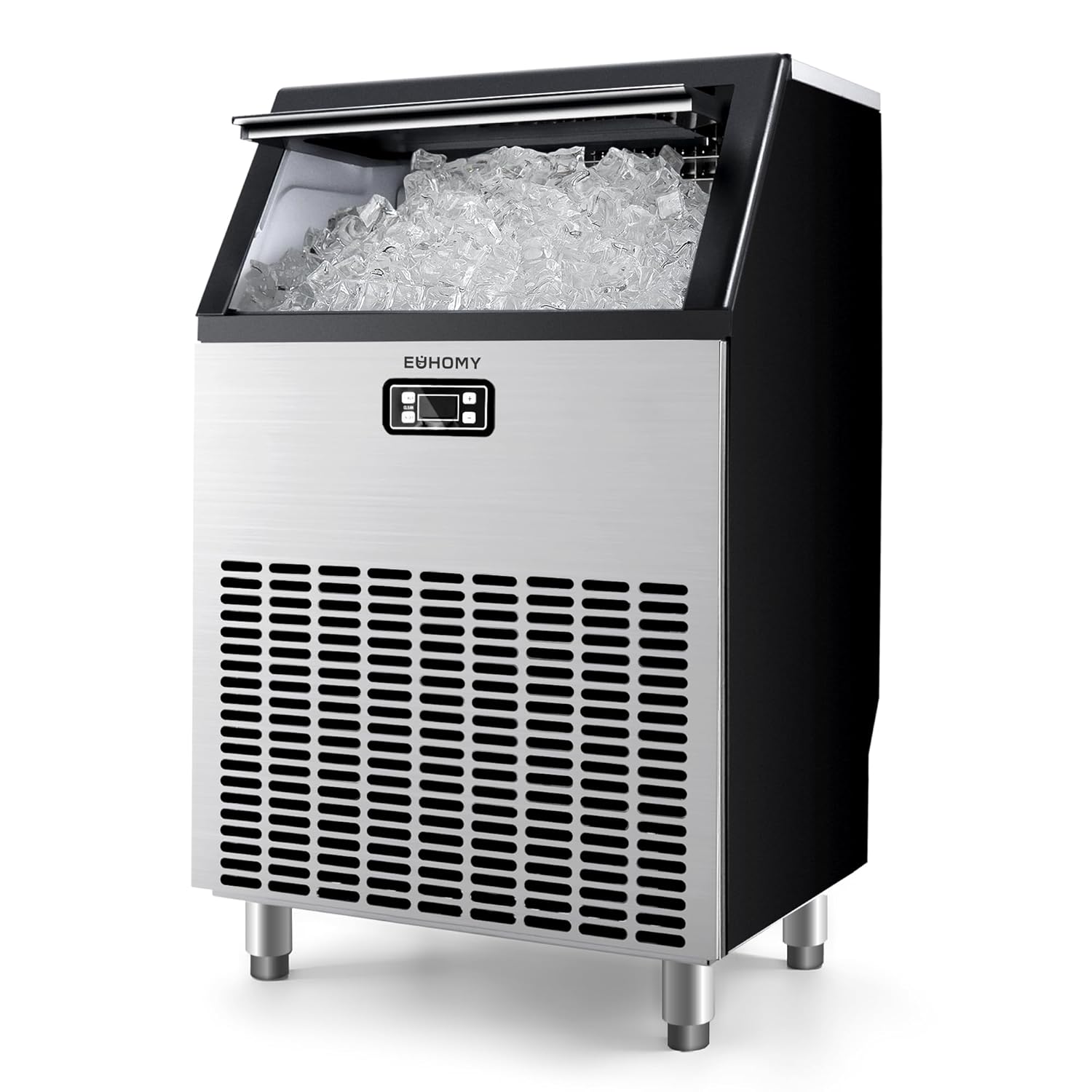 Amazon.com: EUHOMY Commercial Ice Maker Machine, 200lbs Daily Output ...
