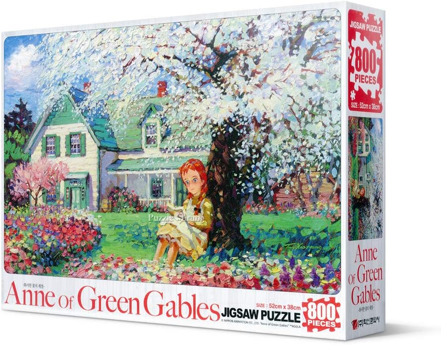 Amazon.com: Anne of Green Gables Reading 800 Piece Jigsaw Puzzle (Mini ...