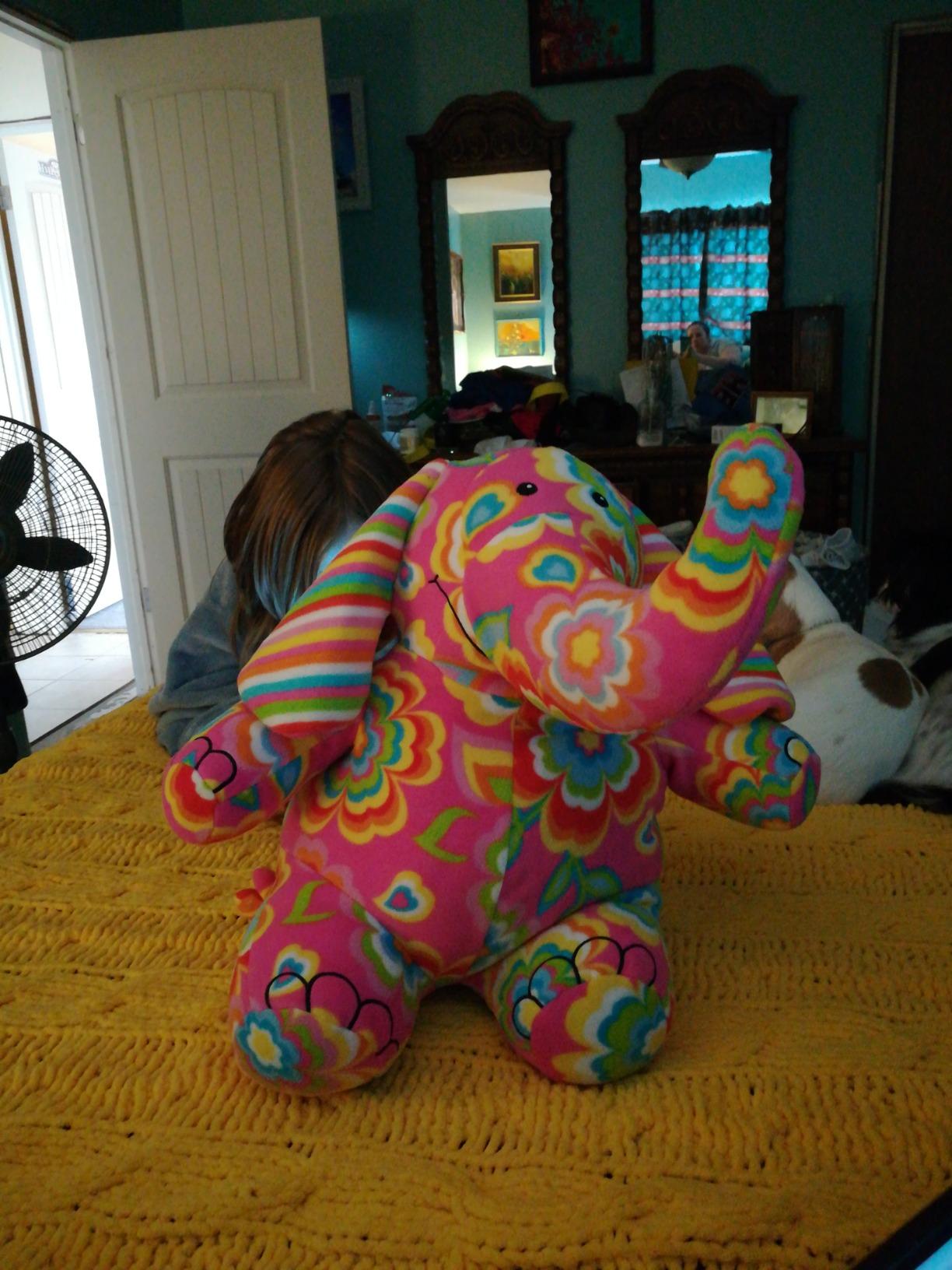 Amazon.com: Melissa & Doug Sally Elephant - Patterned Pal Stuffed ...