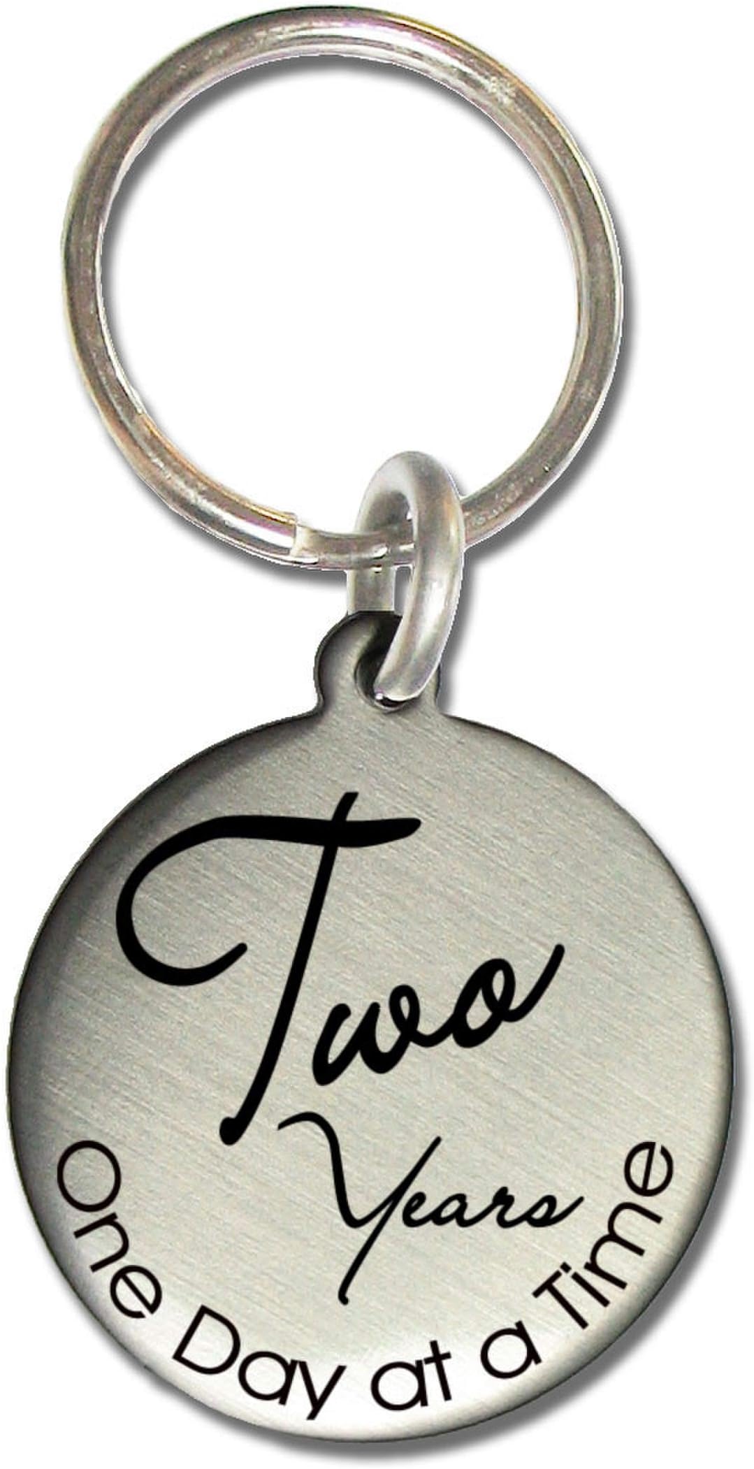 Amazon.com: Serenity is Forever 2 Year Vintage Style AA Alcoholics ...