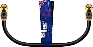 1STec 30cm Extra Short Virgin Media White Isolator Wall Box to 2 or 3 ...