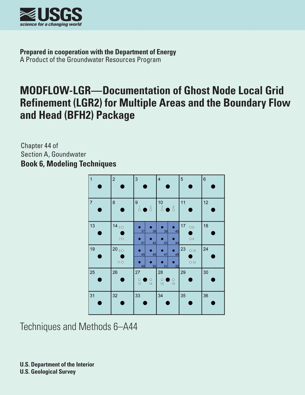 Modflow Lgr Documentation Of Ghost Node Local Grid Refinement Lgr2