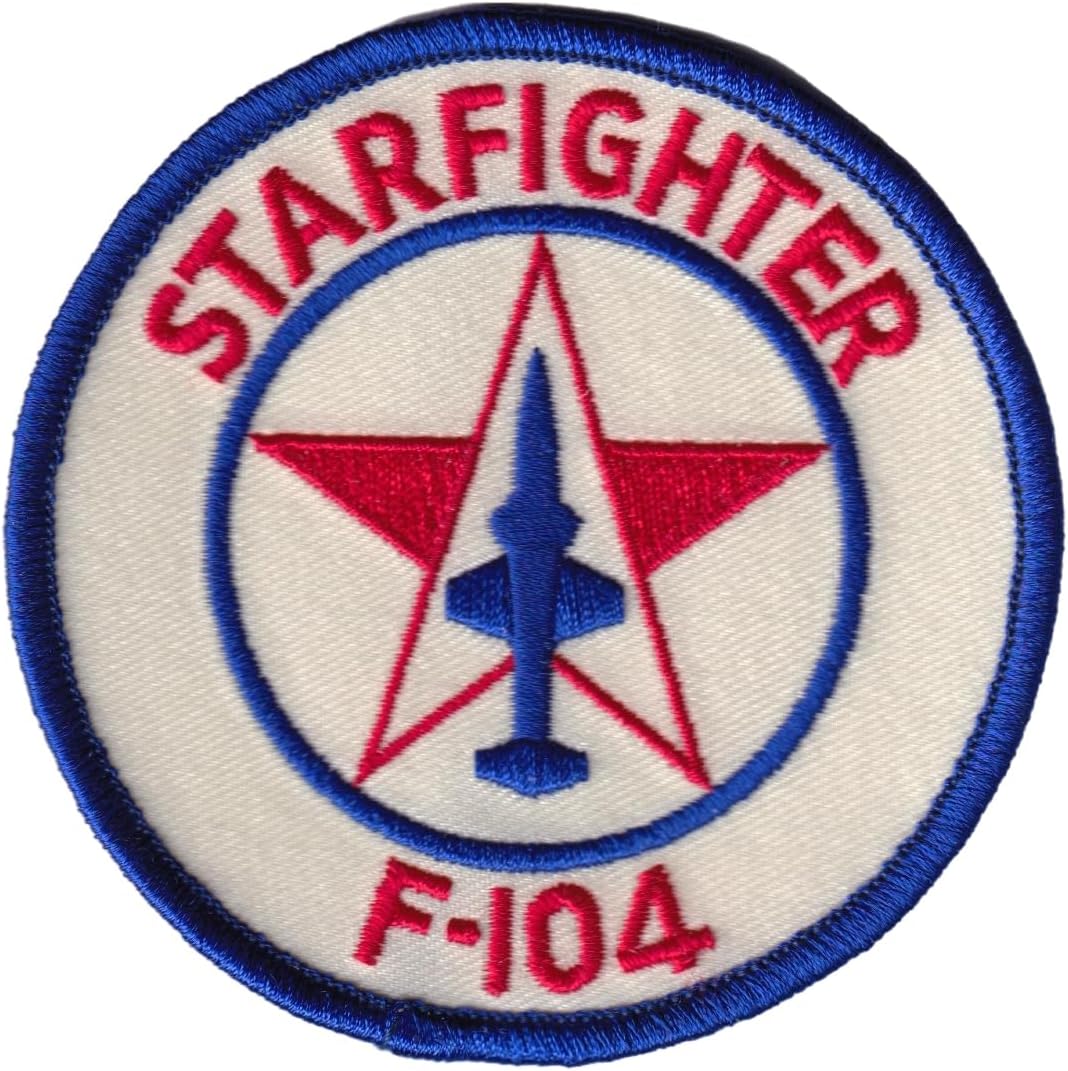 Amazon.com: Lockheed Martin® Nostalgic F-104 Starfighter® Shoulder ...