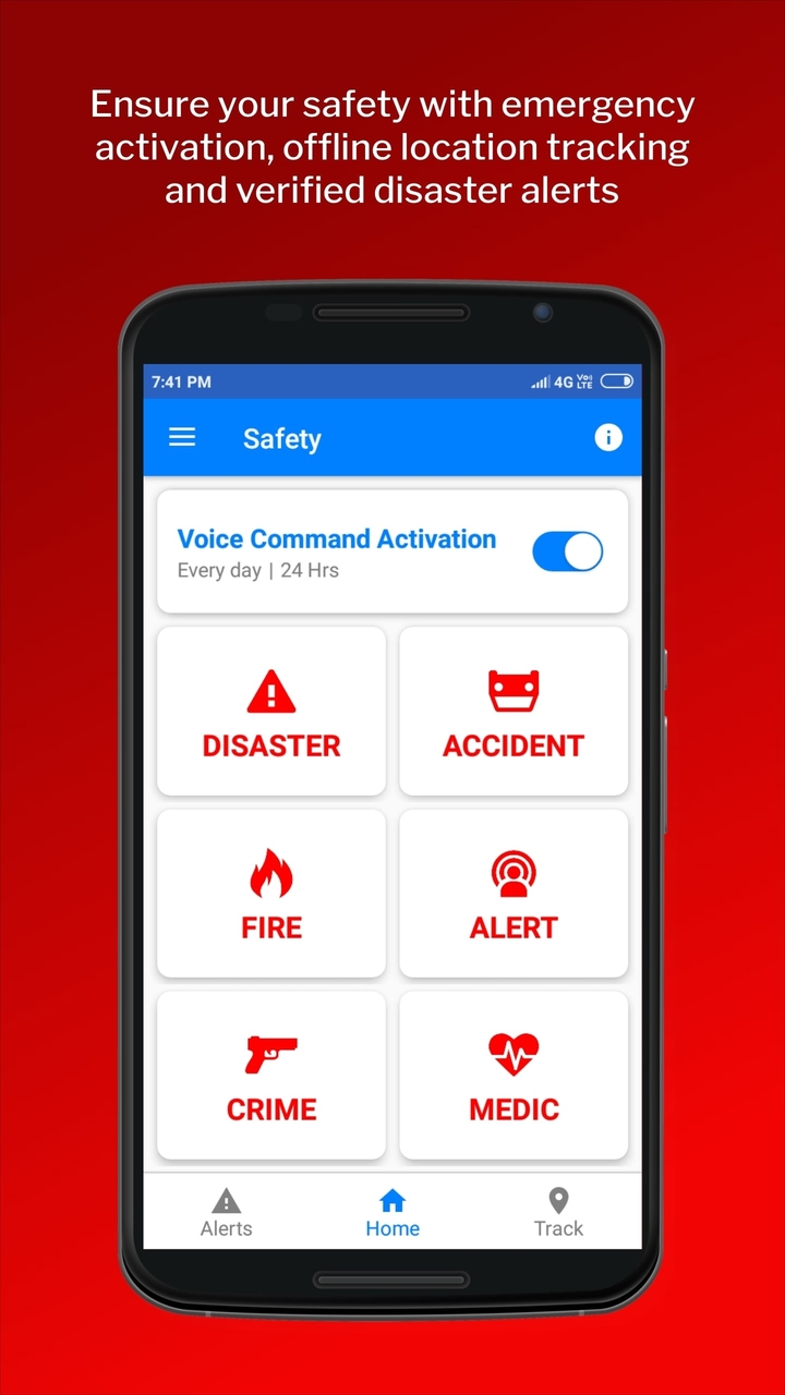 Safety - Emergency SOS Activation, Offline Location Tracking, Verified ...