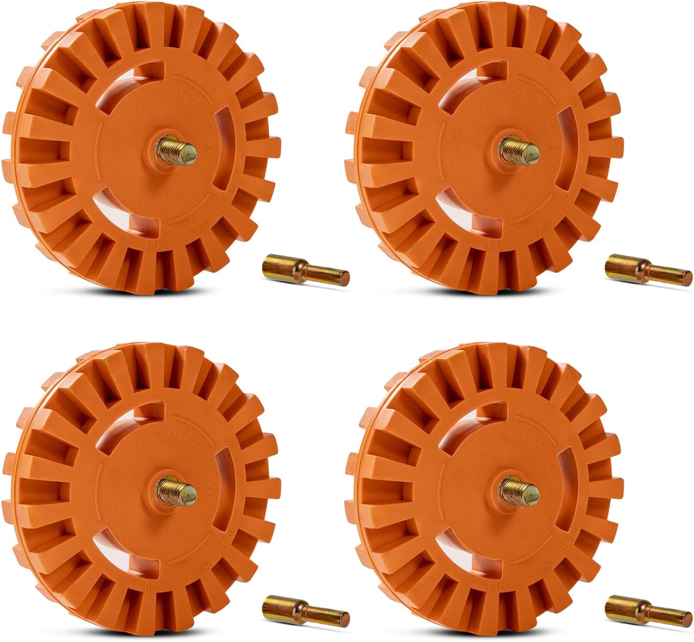 Amazon.com: LuckyGuard 2 Pack Decal Remover Eraser Wheel Rubber Eraser ...