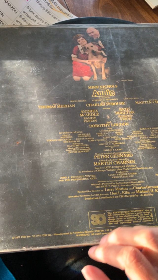 Watch Annie soundtrack vinyl on Amazon Live