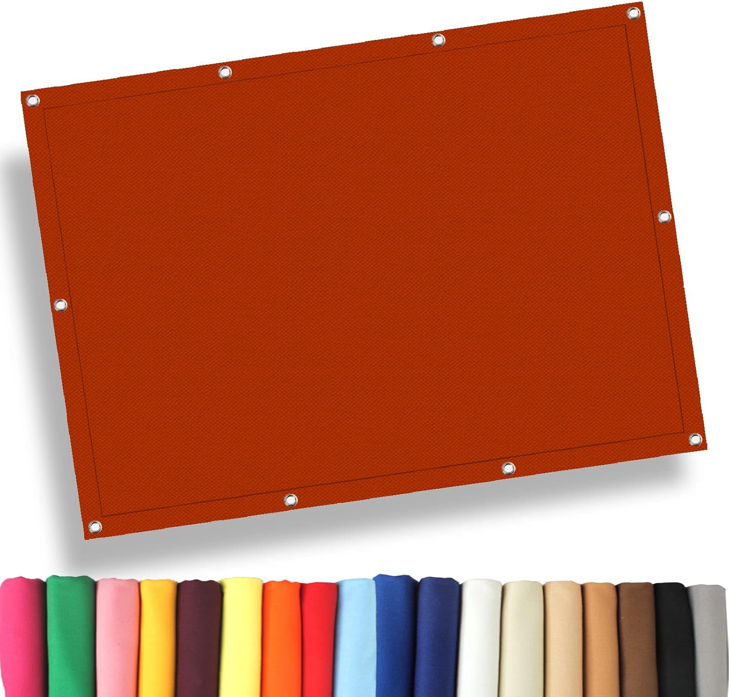 Amazon.com : Waterproof Sun Shade Sail 6 x 10 m Screen Shelter, Shade ...