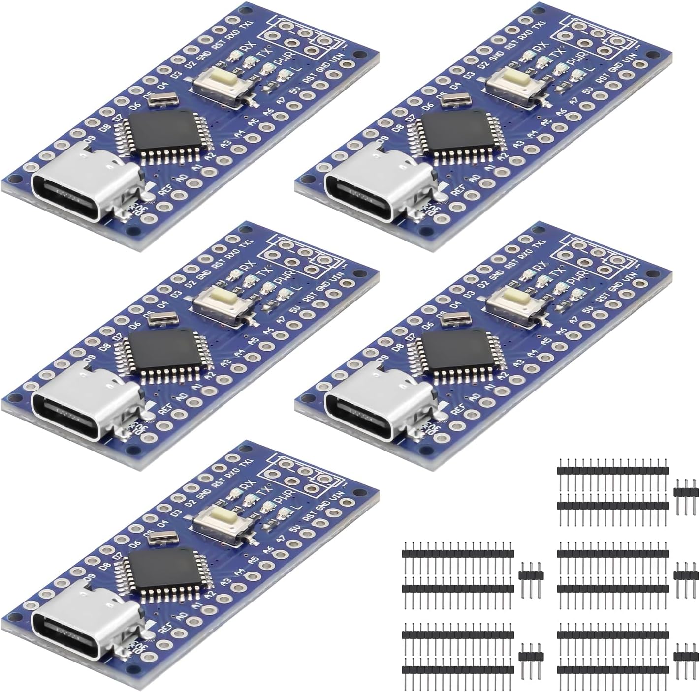 Nano Modulo Scheda di Sviluppo Compatibile con Arduino, con Mini Port ...