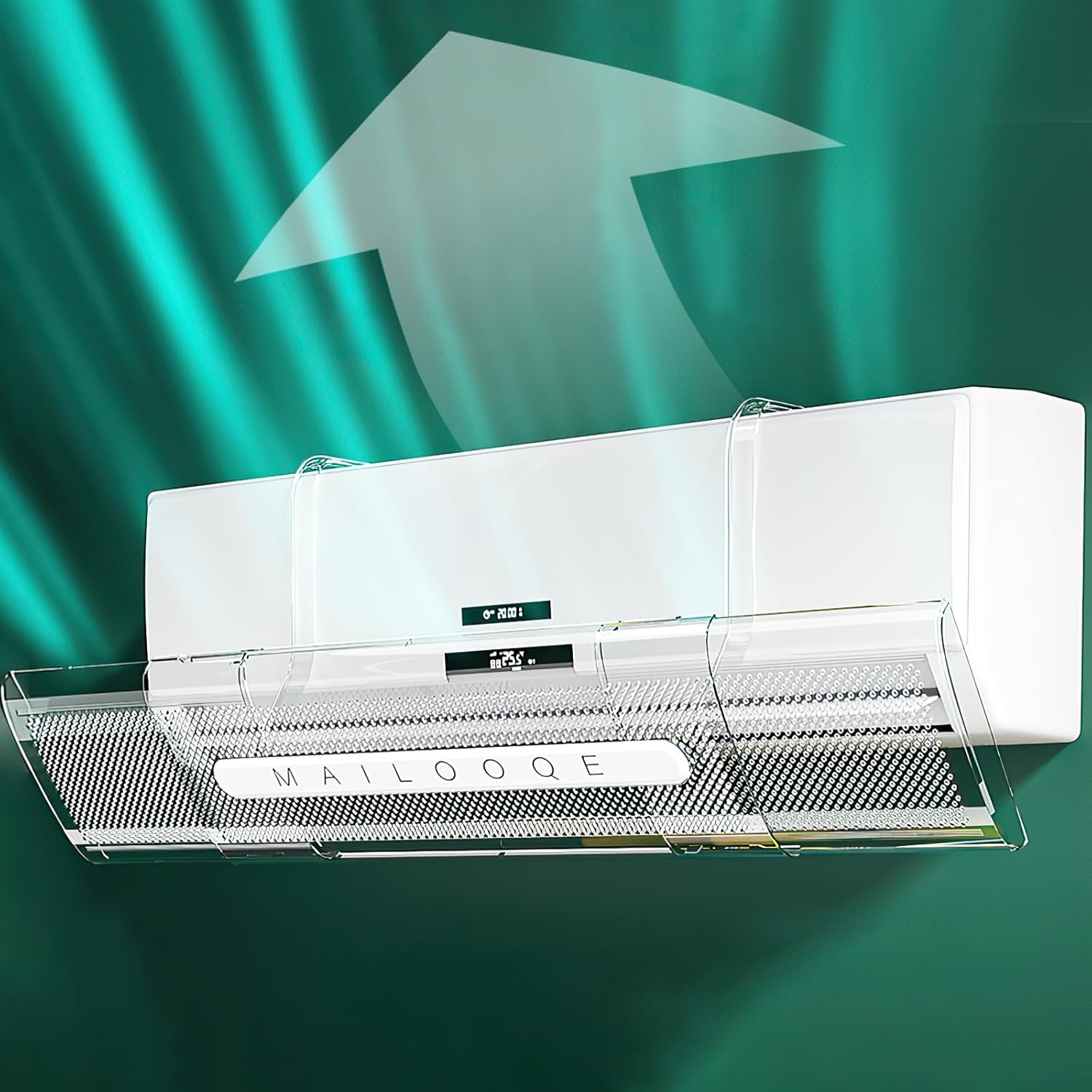 Seemo AC Deflector, Air Conditioner Deflector, 53-95 cm Adjutstable ...