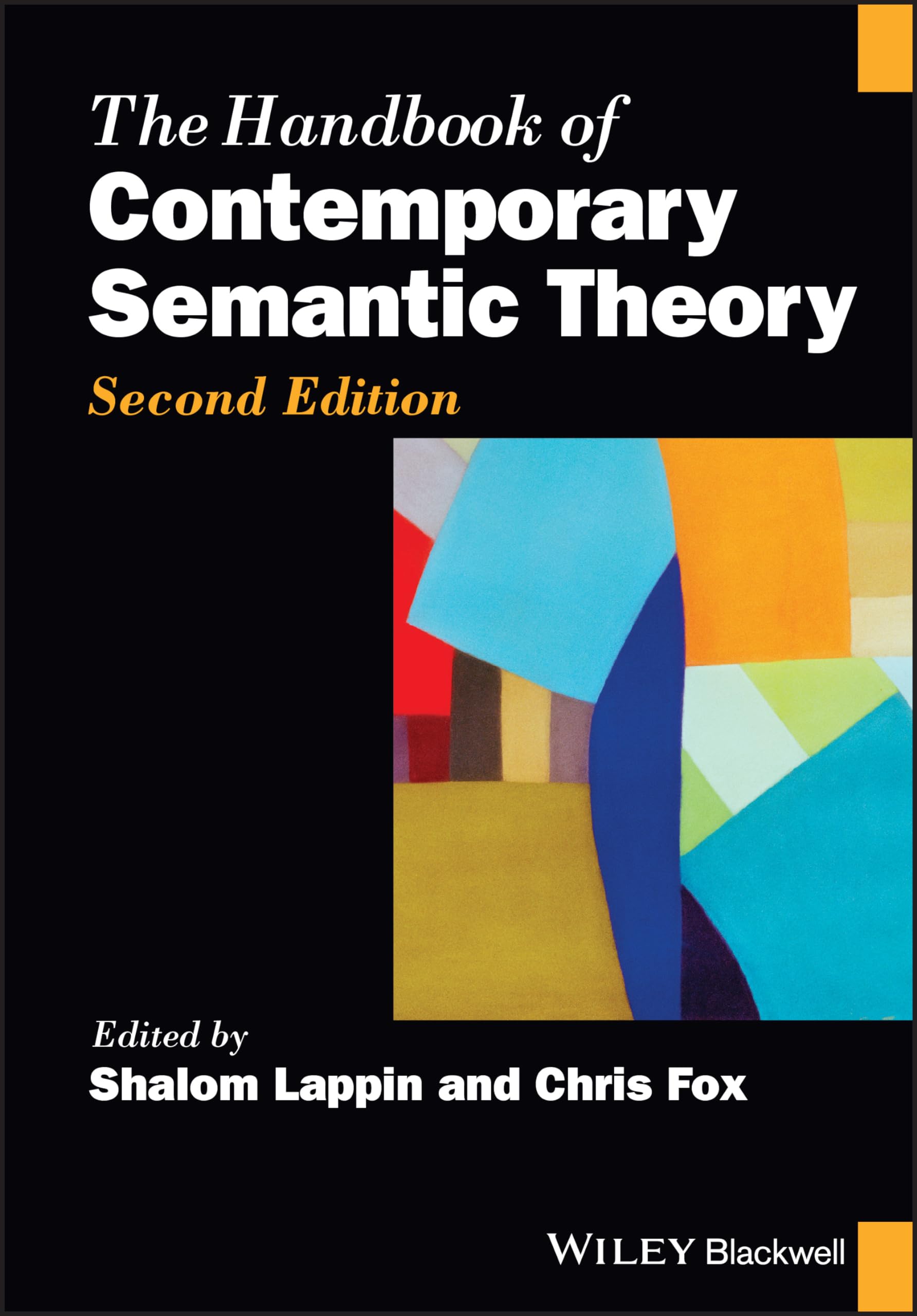 The Handbook of Contemporary Semantic Theory (Blackwell Handbooks in ...