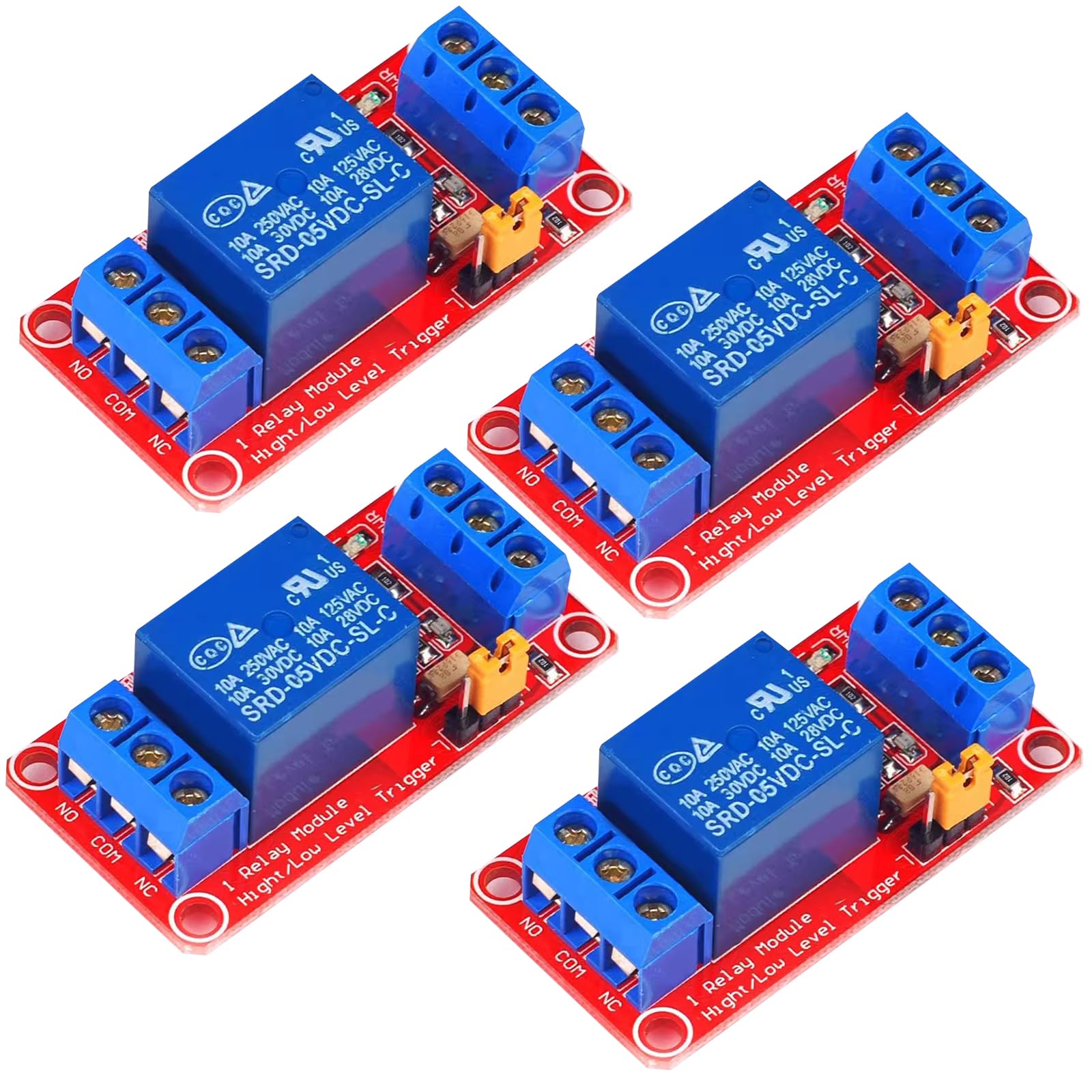 Buy 5v Relay Module 1 Channel Relay Board for Raspberry Pi with Opto-Isolated High or Low Level ...