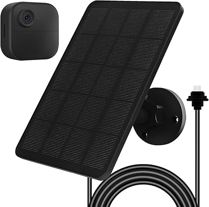 Amazon.com : Solar Panel for Blink Camera, Solar Panel 4W Compatible ...