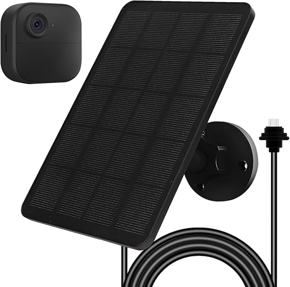 Amazon.com : Solar Panel for Blink Camera, Solar Panel 4W Compatible ...
