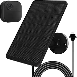 Amazon.com : Solar Panel for Blink Camera, Solar Panel 4W Compatible ...