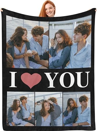 Personalised blankets for adults custom blanket, photo blanket with ...