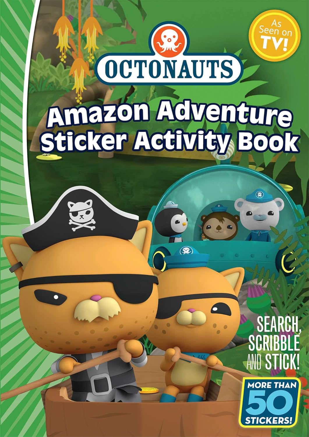 Octonauts: Amazon Adventure Sticker book: Amazon.co.uk: Simon ...