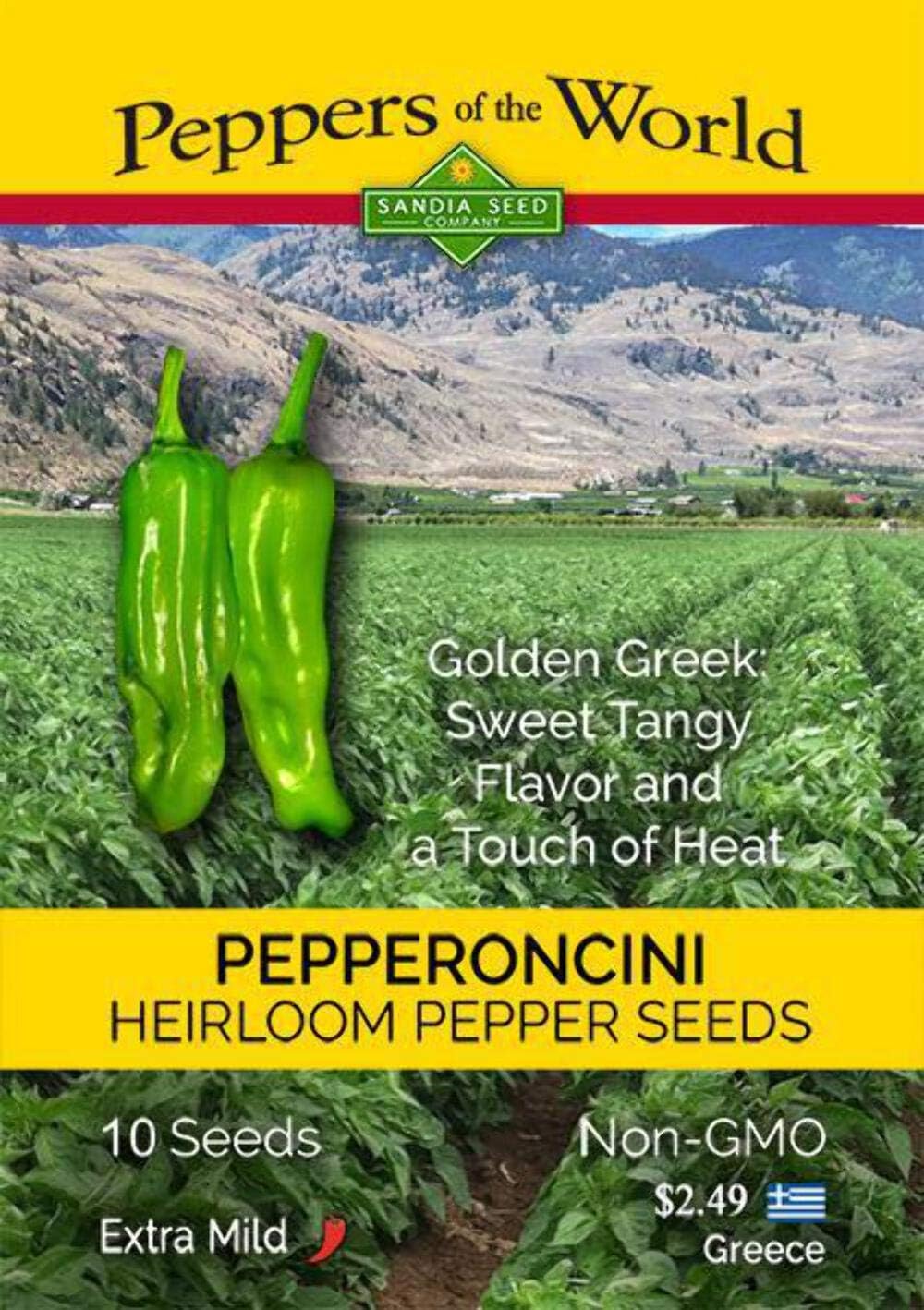 Amazon.com : Sandia Select NuMex Pepper Seeds - Green Chile with Superb ...