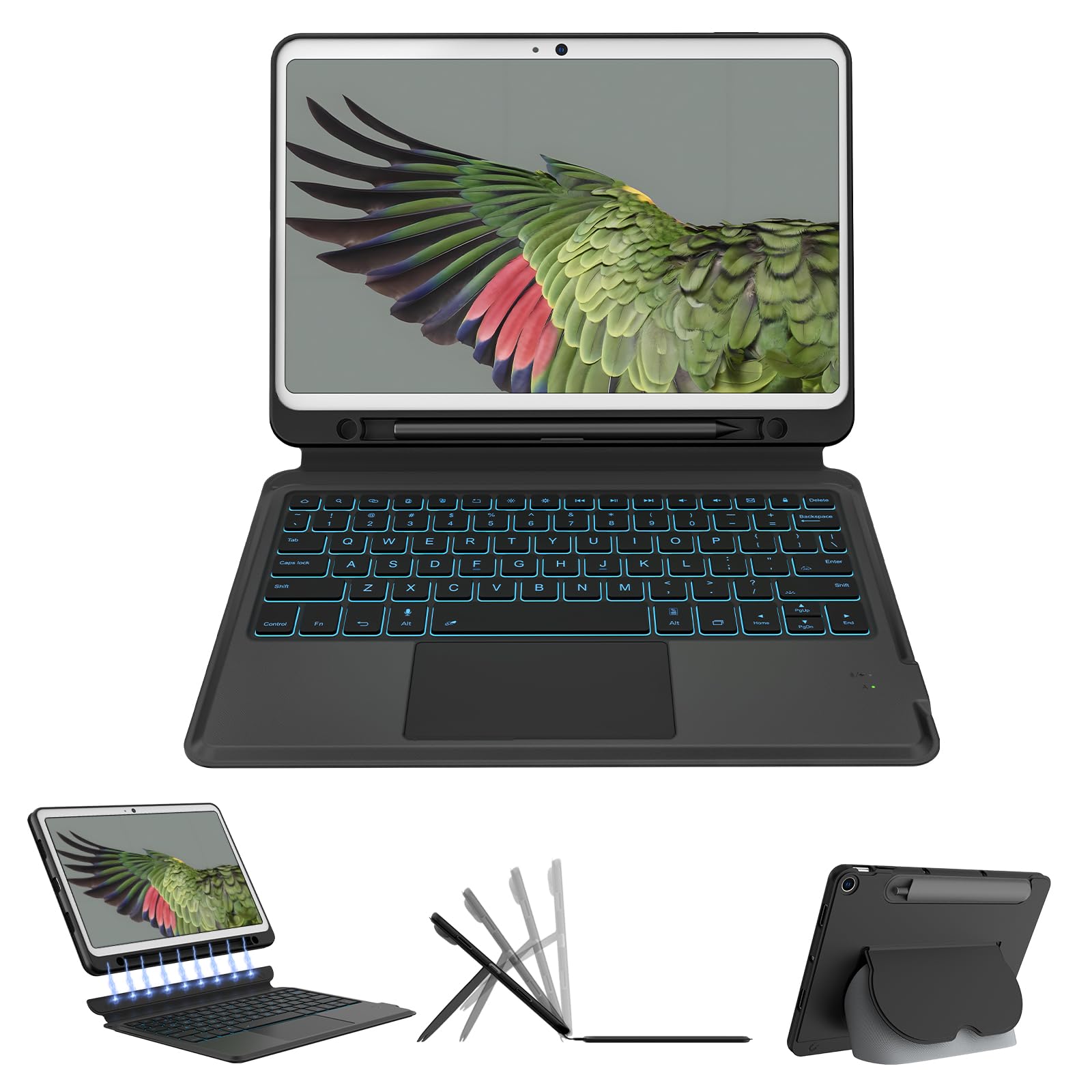 7 Best Keyboard For Pixel Tablet | 200hr Battery Trackpad Case
