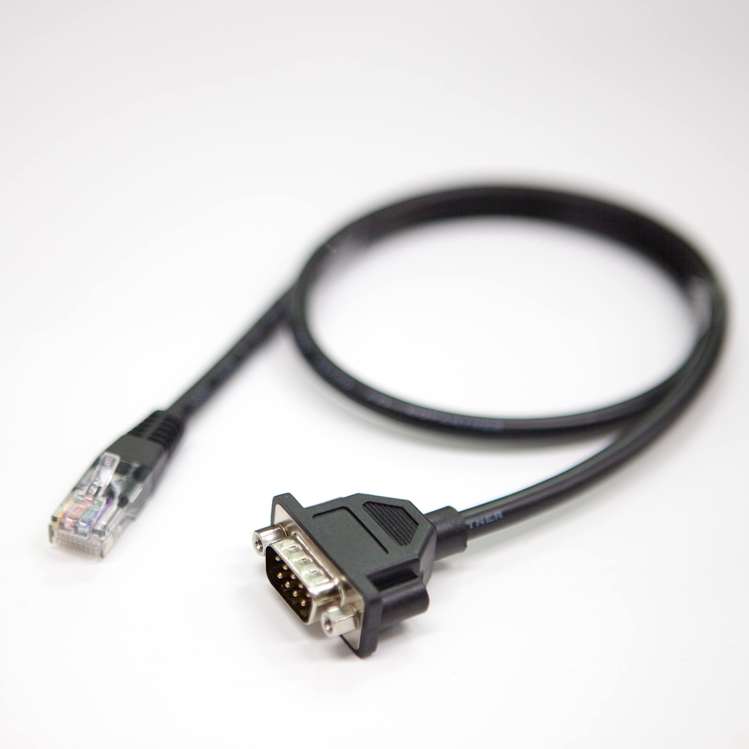 Amazon.co.jp: RS-232C－RJ-48変換ケーブル HSU-COM(RJ48) RS-232C(D-sub 9pin オス ...