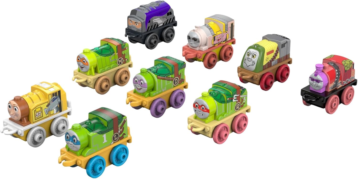Fisher-Price FDV89 Teenage Thomas & Friends Minis Mutant Ninja Turtles ...