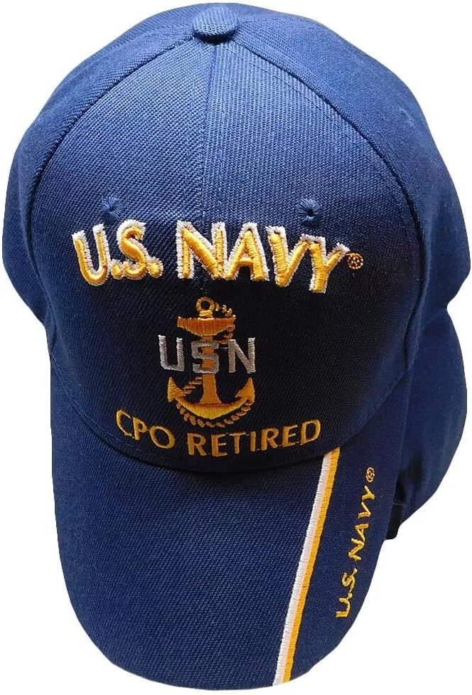 Amazon.com: Trade Winds US Navy CPO Chief Petty Officer Retired Hat ...
