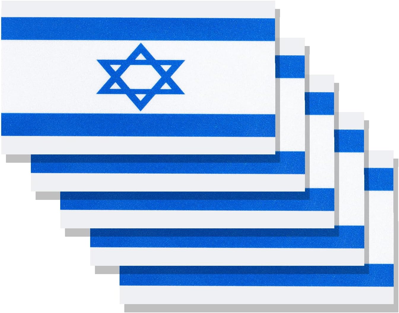 Amazon.com - vpisun Israel Flag Vinyl Decal - Tactical Israeli Flag ...
