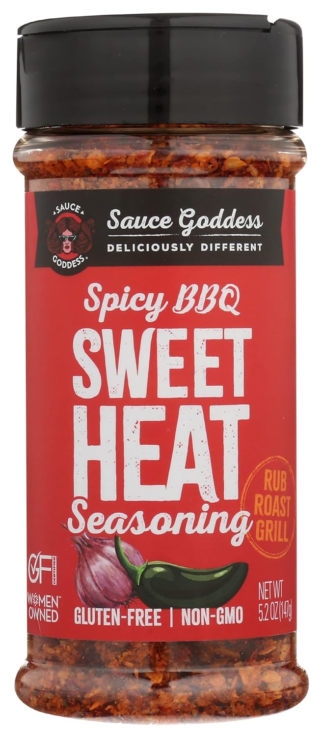 Amazon.com : Sauce Goddess Sweet Heat Spice Shaker, Non GMO, Gluten ...