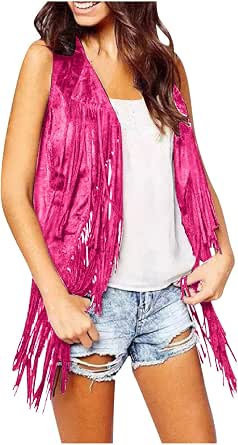 for Women Winter Fall Sleeveless Christmas Fringe Victorian Cami Tank ...
