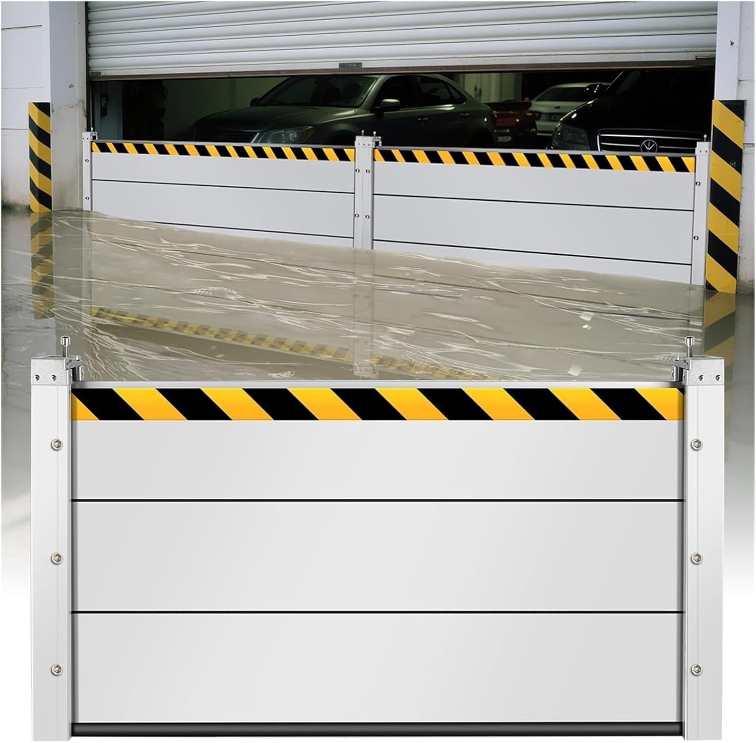 Heavy Duty Aluminum Flood Barrier, Quick Removable Flood Protection ...