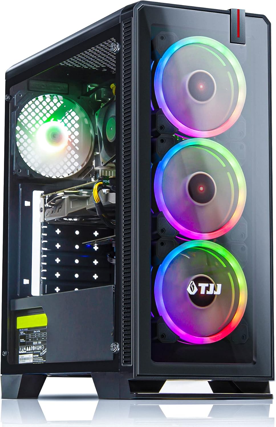 Amazon.com: TJJ Halo Gaming PC Desktop Computer – Intel Core i7 (up to ...