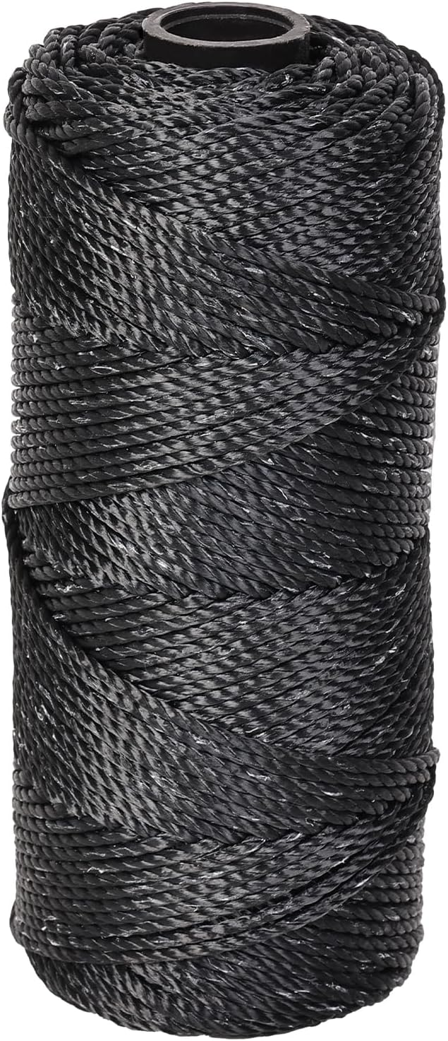 Amazon.com: Tarred (Black) Nylon Twine, Twisted. Size #36, 1/4 lb 1-Pack : Tools & Home Improvement