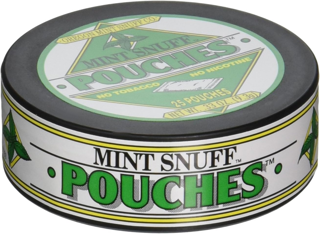 Amazon.com : Oregon Mint Snuff Co. - Mint Snuff All Mint Chew Cinnamon ...