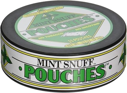 Amazon.com : Original Mint Snuff, Non-tobacco, 5 Cans (Original ...