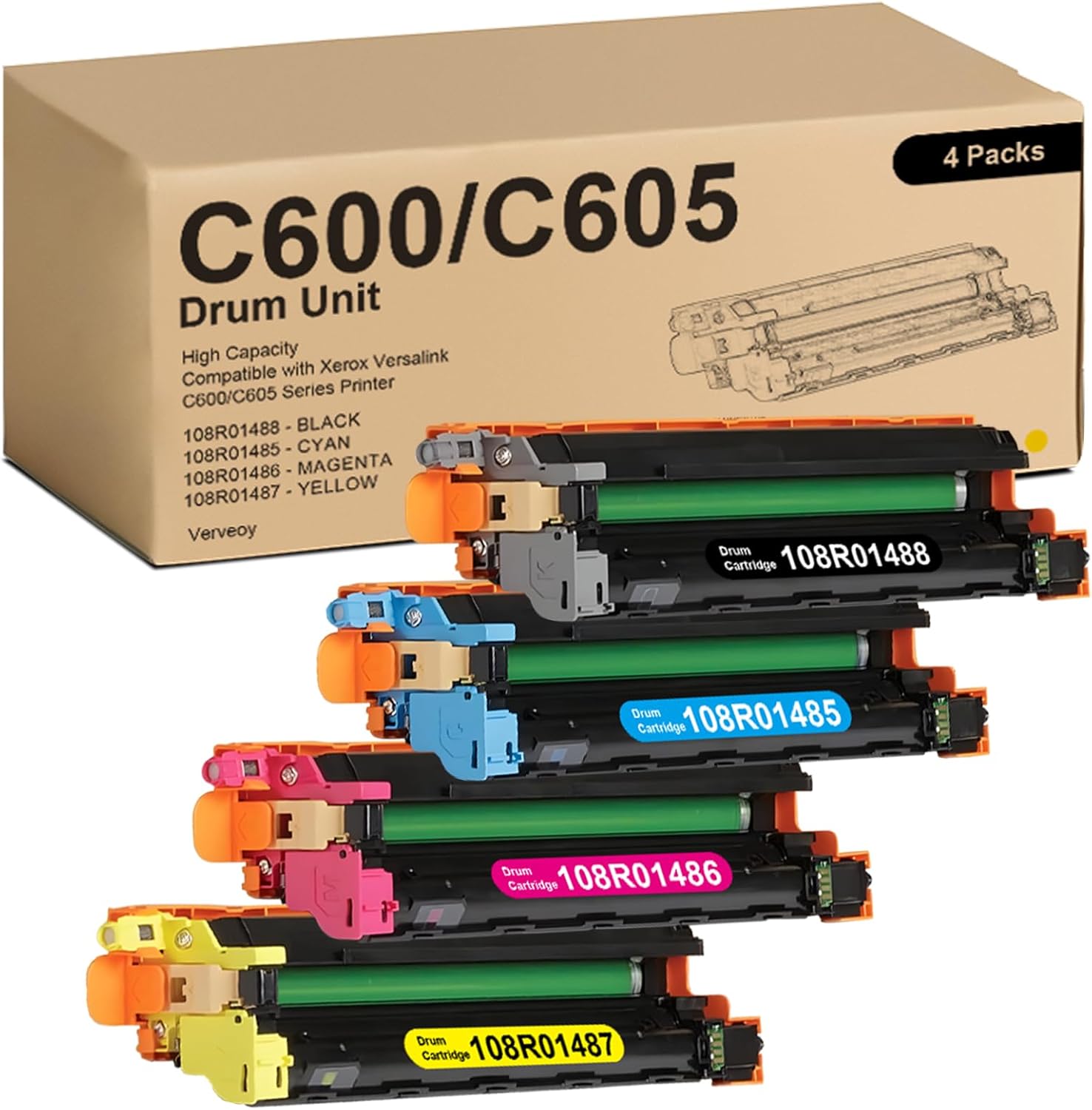 Amazon.com: Versalink C600/C605 Imaging Drum Unit Replacement for Xerox ...