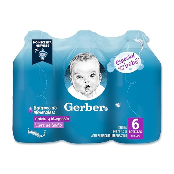 Gerber Water 4L/6pcs | Guatemala Digital - guatemaladigital.com