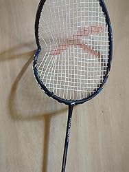 Buy HUNDRED Viper 900 Carbon Fibre Strung Badminton Racket with Full ...
