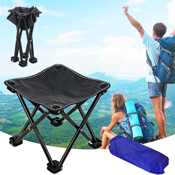 Amazon.com: aingycy Folding Portable Camping Stool Mini Lightweight ...