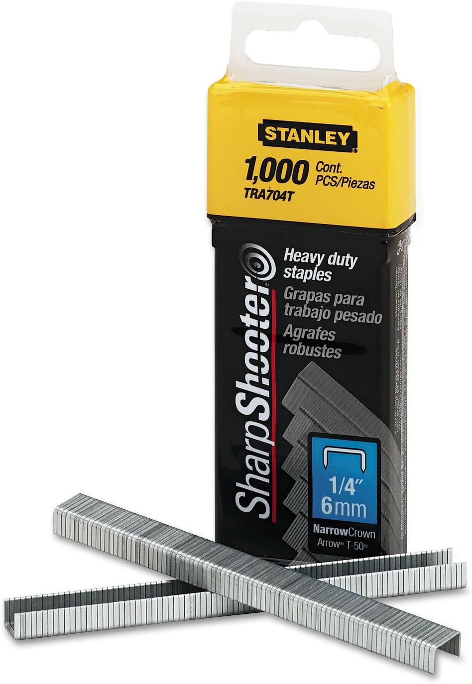 Amazon.com: Stanley TRA709T Sharpshooter 9/16" 14mm Heavy Duty Staples ...