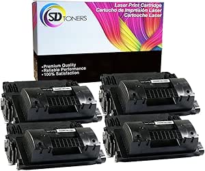 Amazon.com: SD Toners 4PK Premium New Replacement CF281A 81A Black ...