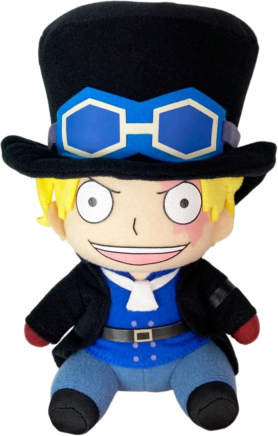 Great Eastern Entertainment One Piece - Sabo Sitting Pose Plush 7" H