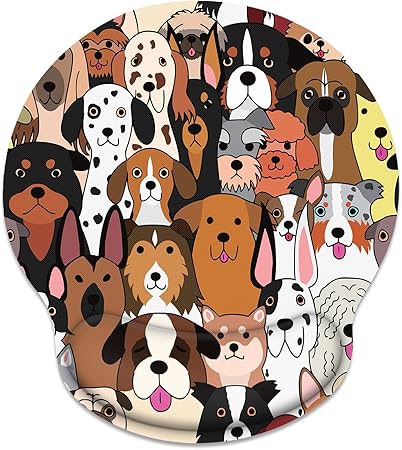 Amazon.com: Britimes Ergonomic Mouse Pad with Wrist Support Colorful ...
